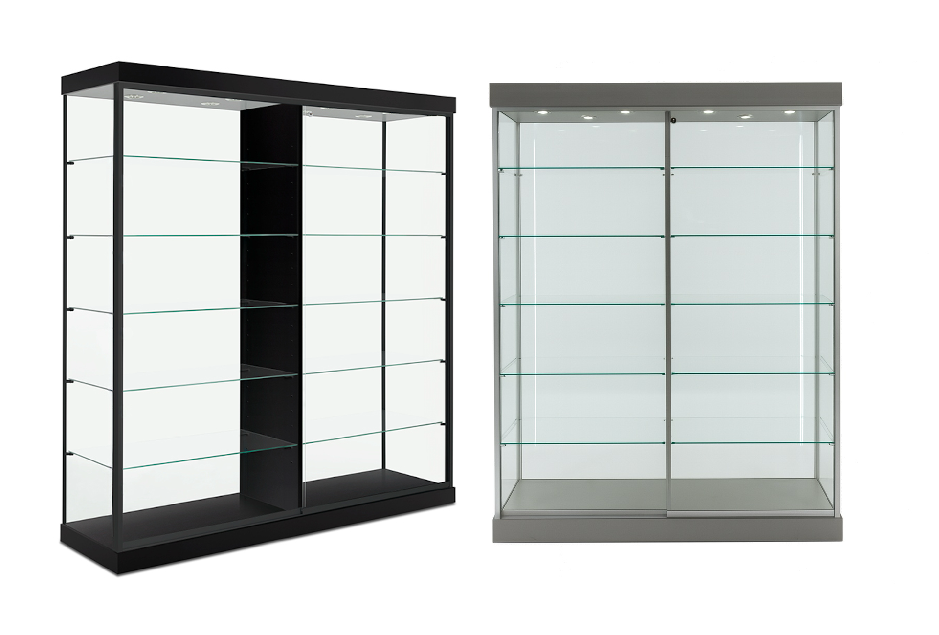 Tecno Display | Custom & Standard Glass Display Cases Made in the USA